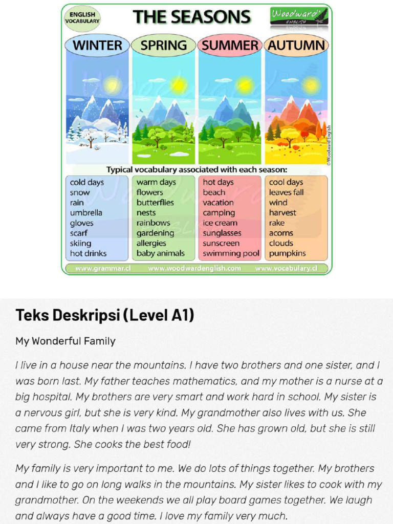 Seasons Reading | PDF