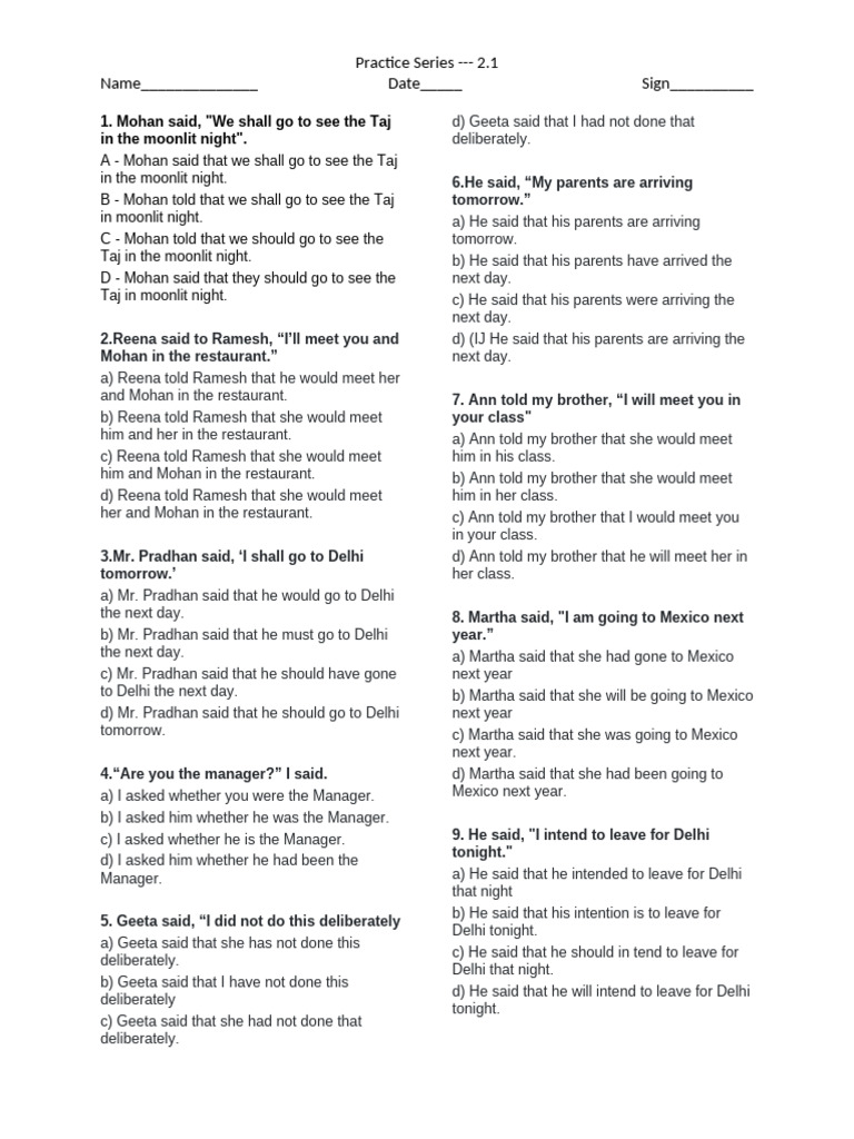 Practice Series XI | PDF