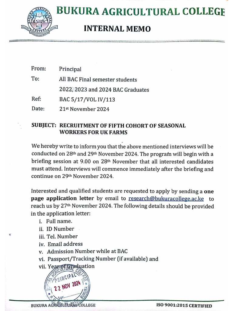 Recruitment of Cohort 5 SWS For UK | PDF
