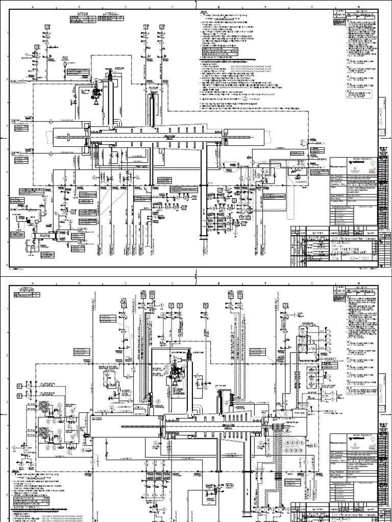 Syn Gas Comp-Vendor PID | PDF | Rotating Machines | Liquids