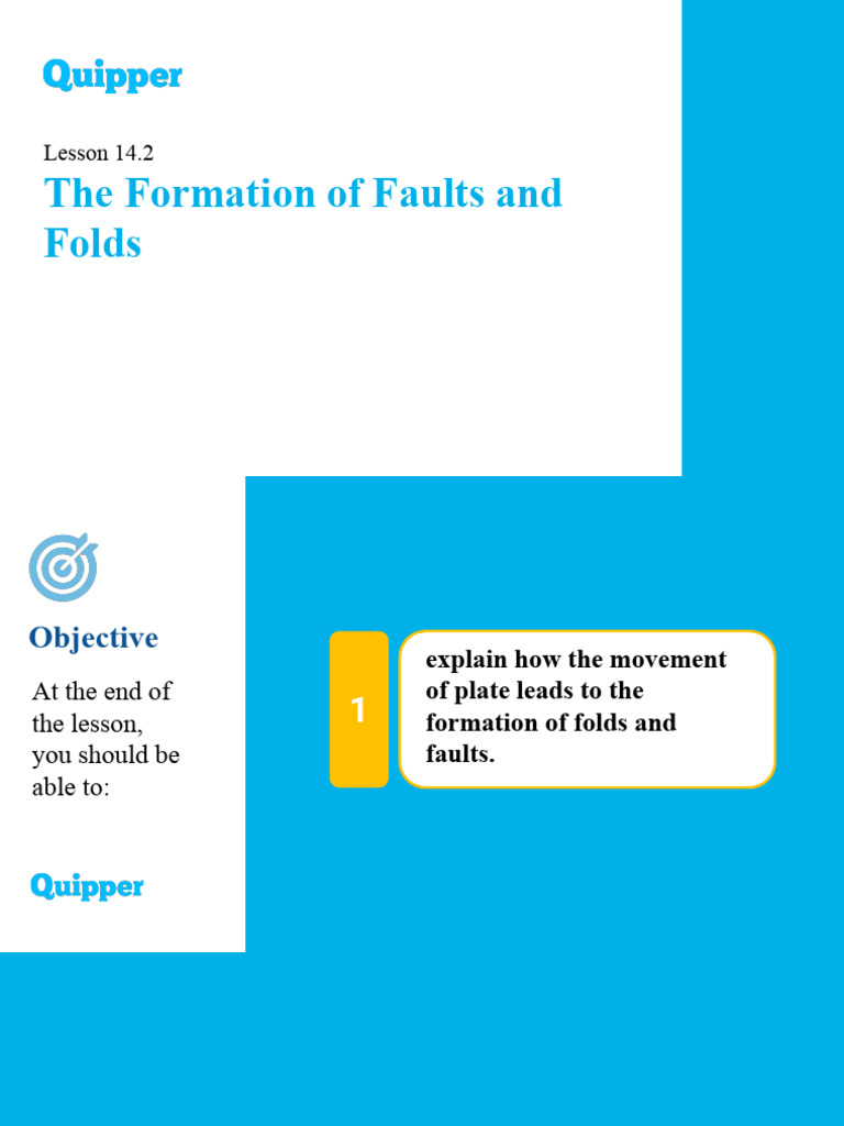 Earth Science SHS 14.2 The Formation of Faults and Folds | PDF | Stress ...