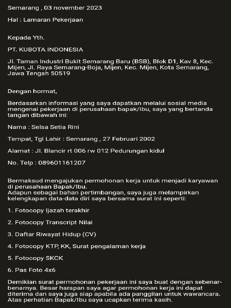 Selsa | PDF