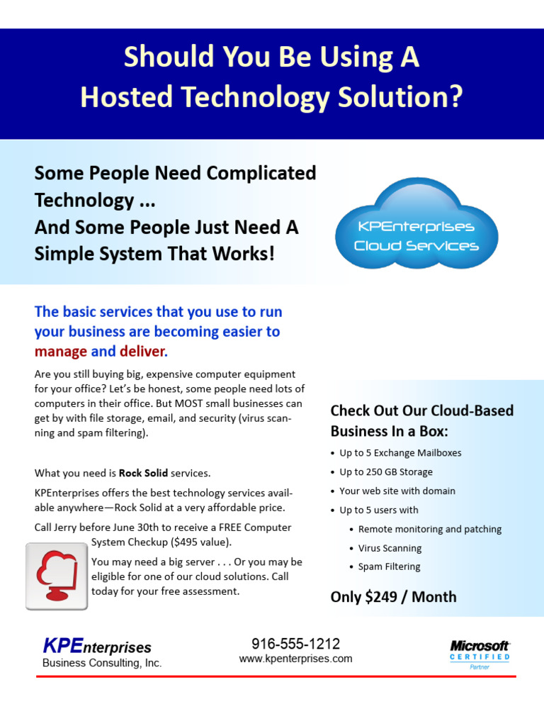 08 Flyer-Cloud-5-Pack | PDF