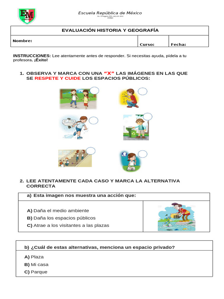 Ev. Historia 3ros | PDF