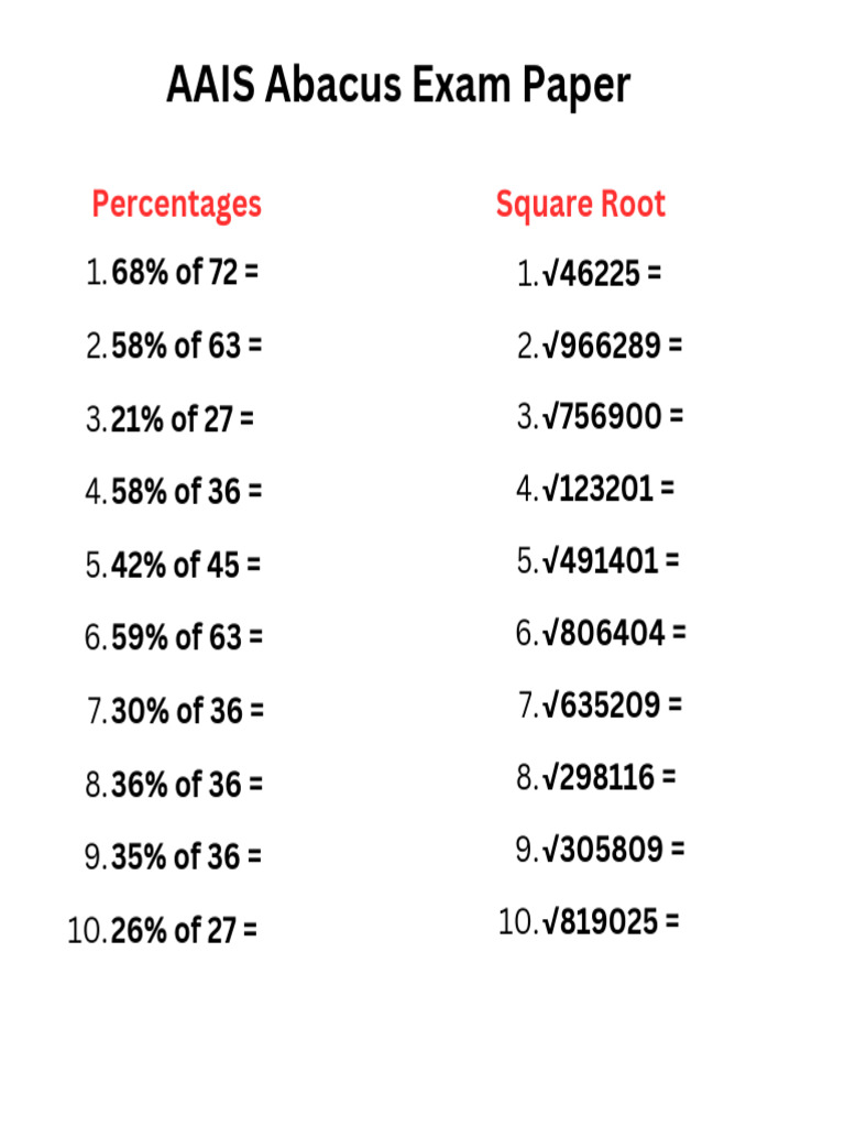 AAIS - Exam Paper - 20241019 - 144700 - 0000 | PDF