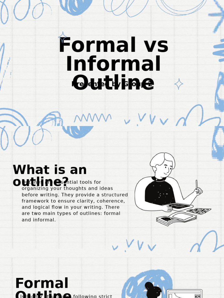Formal Vs Informal Outline | PDF | Recycling | Nature