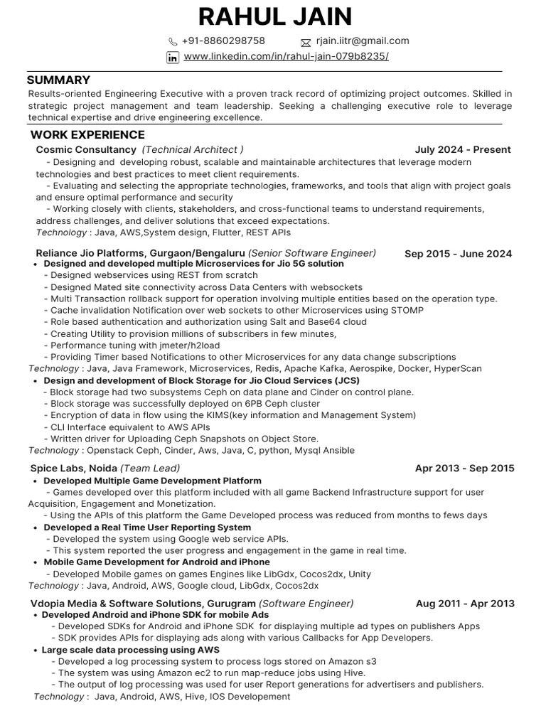 RahulJain (13y 4m) | PDF | Amazon Web Services | Software Development Kit