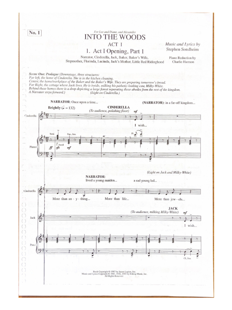 Sondheim Section FULL | PDF