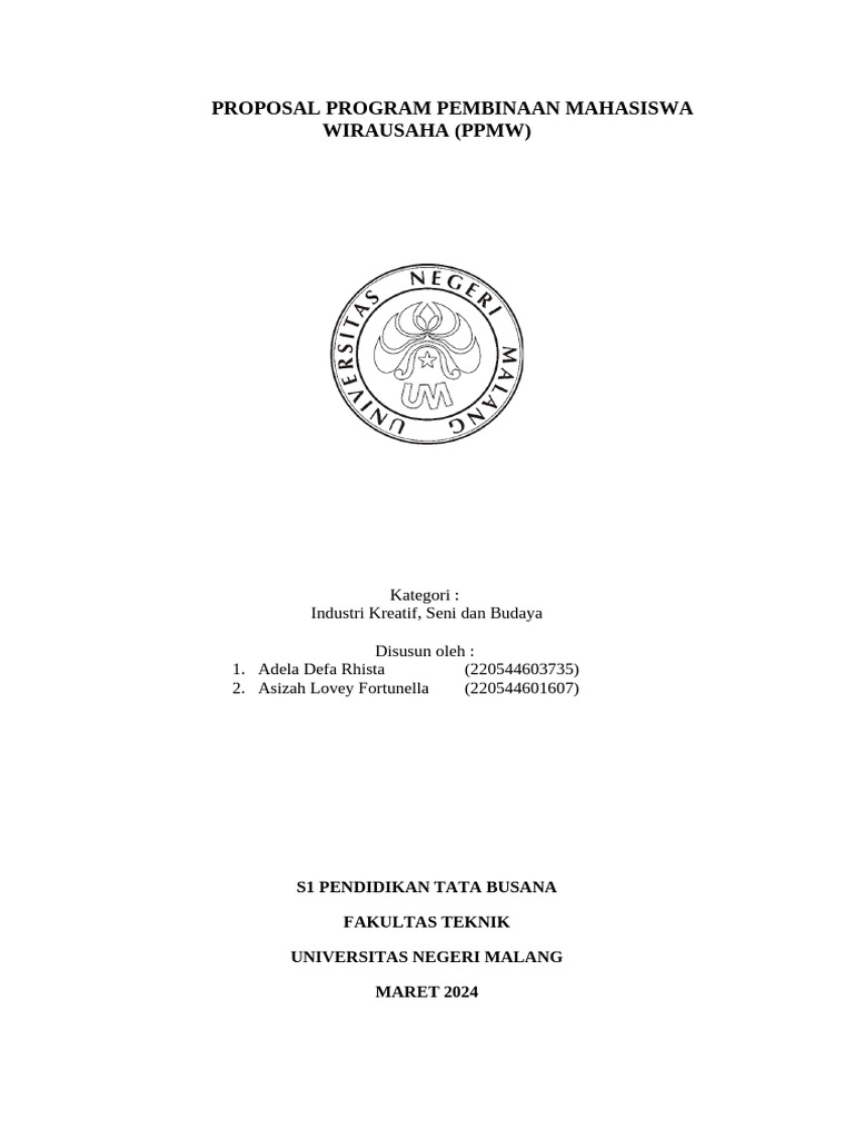 PROPOSAL P2MW - Nailicious | PDF