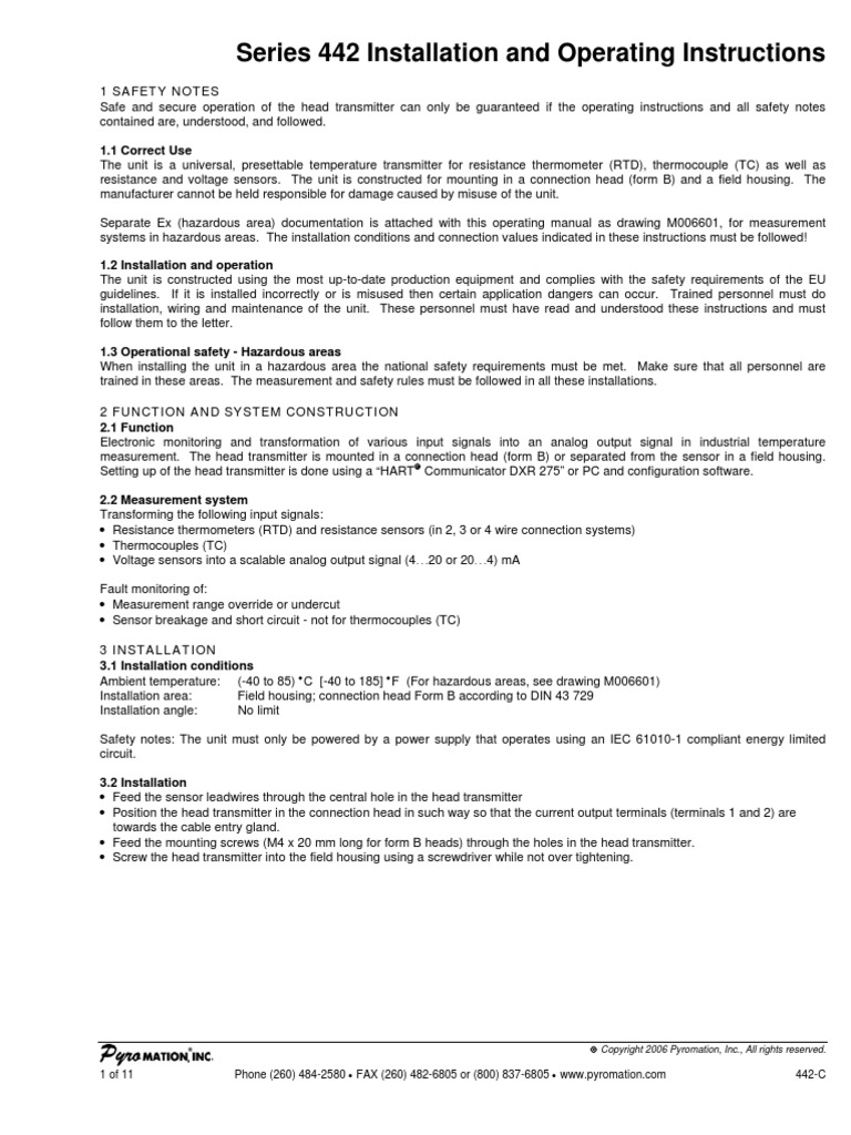 442 | PDF | Thermocouple | Signal (Electrical Engineering)