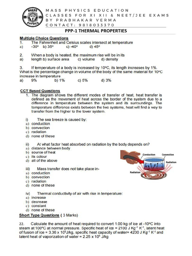PPP-1 Thermal Properties | PDF
