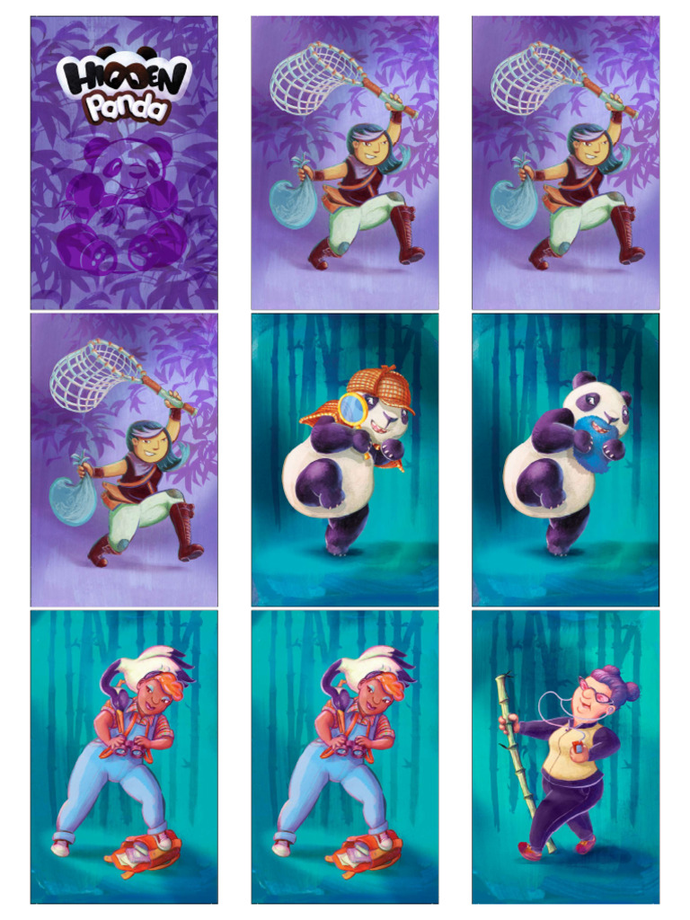 Hidden Panda Cards | PDF