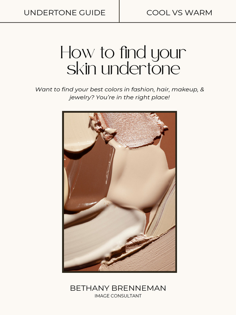 Identifying Your Skin Undertone Guide | PDF