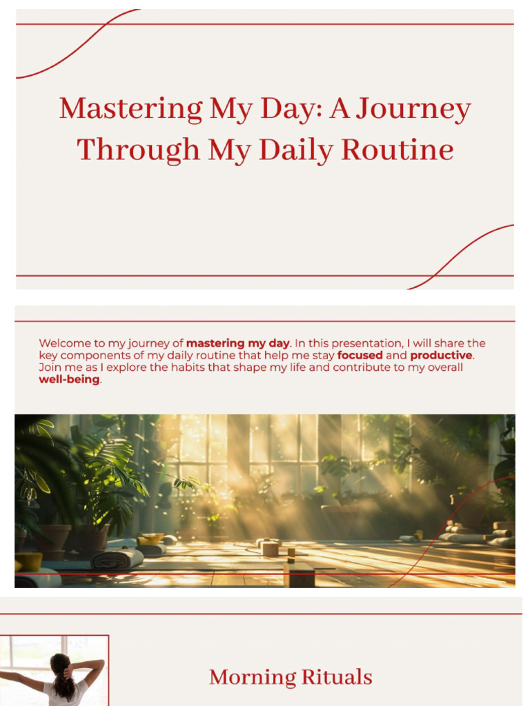 My Daily Routine | PDF