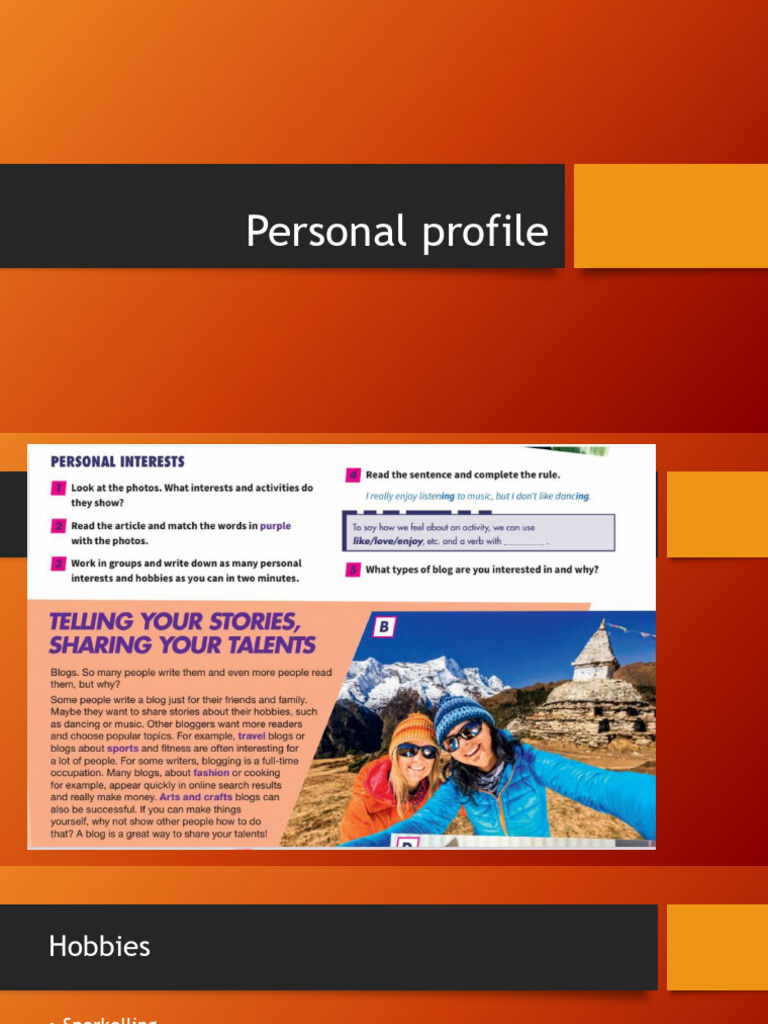 Personal Profile | PDF