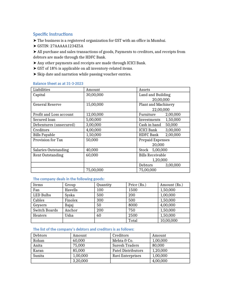 GST Registered Business Financial Overview | PDF | Value Added Tax ...