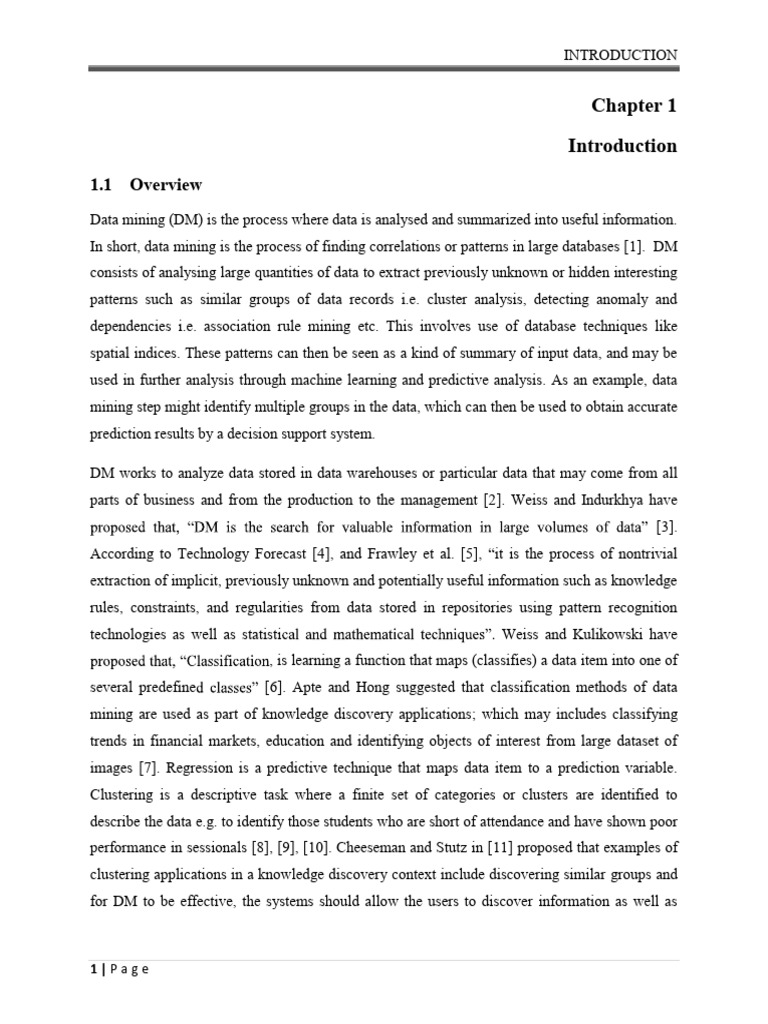 Chapter 01 | PDF | Data Mining | Big Data