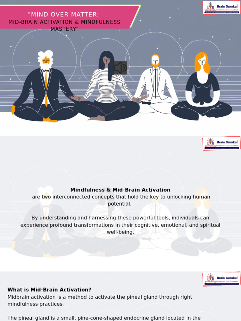 Mid-Brain Activation & Mindfulness Guide | PDF | Mindfulness | Mind