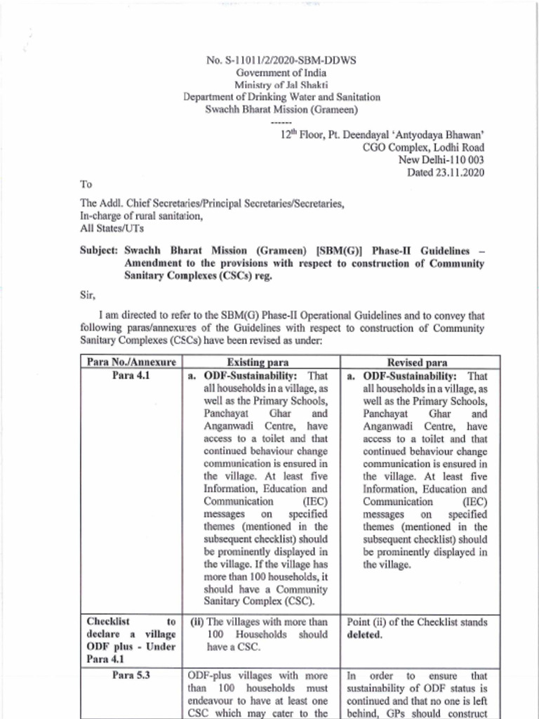 SBMG Phase 2 Guidelines Regarding | PDF