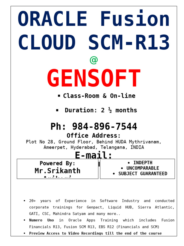 Oracle Fusion CLOUD SCM R13 | PDF | Accounts Payable | Invoice