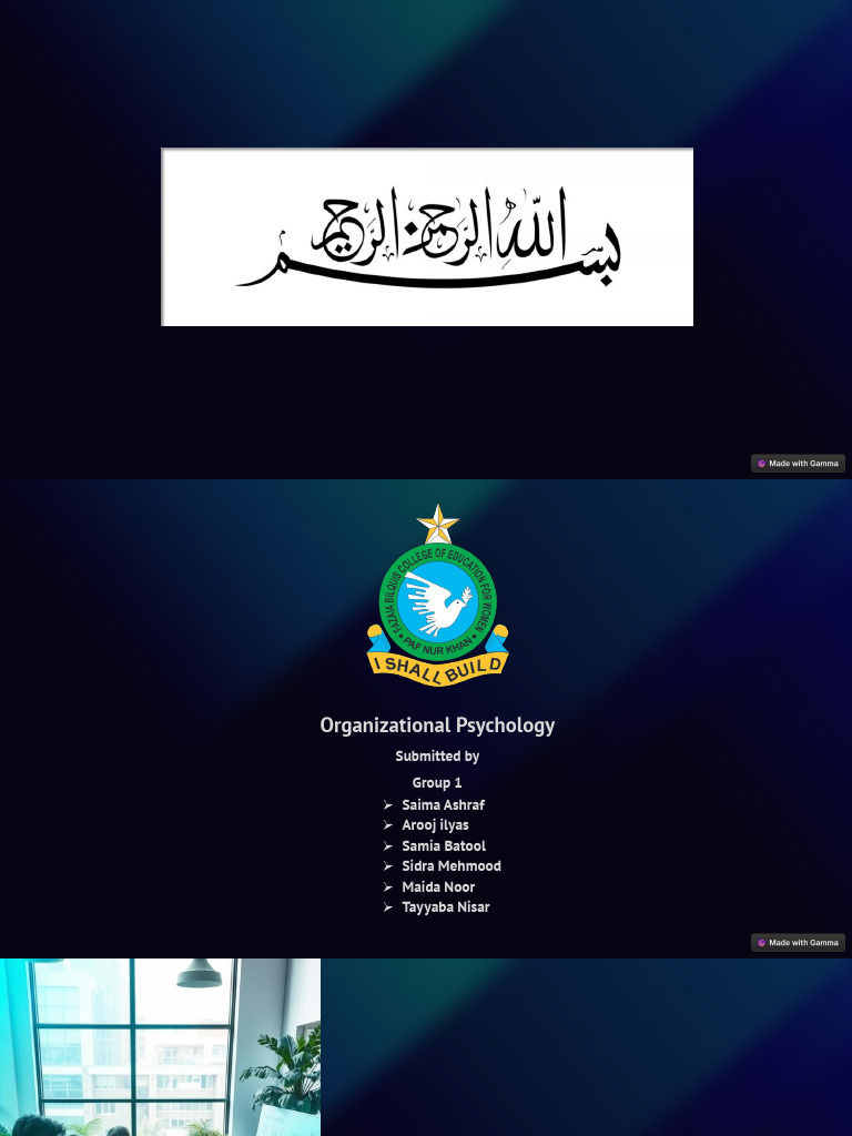Group 1 PPT Organization Communication | PDF | Communication | Nonverbal Communication