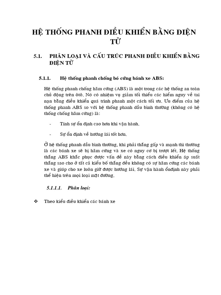 He Thong Phanh Dieu Khien Dien Tu | PDF