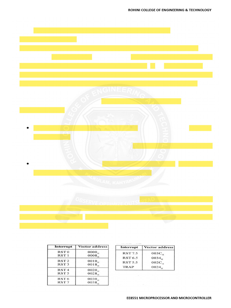 interrupts | PDF | Central Processing Unit | Office Equipment interrupts | PDF | Central Processing Unit | Office Equipment