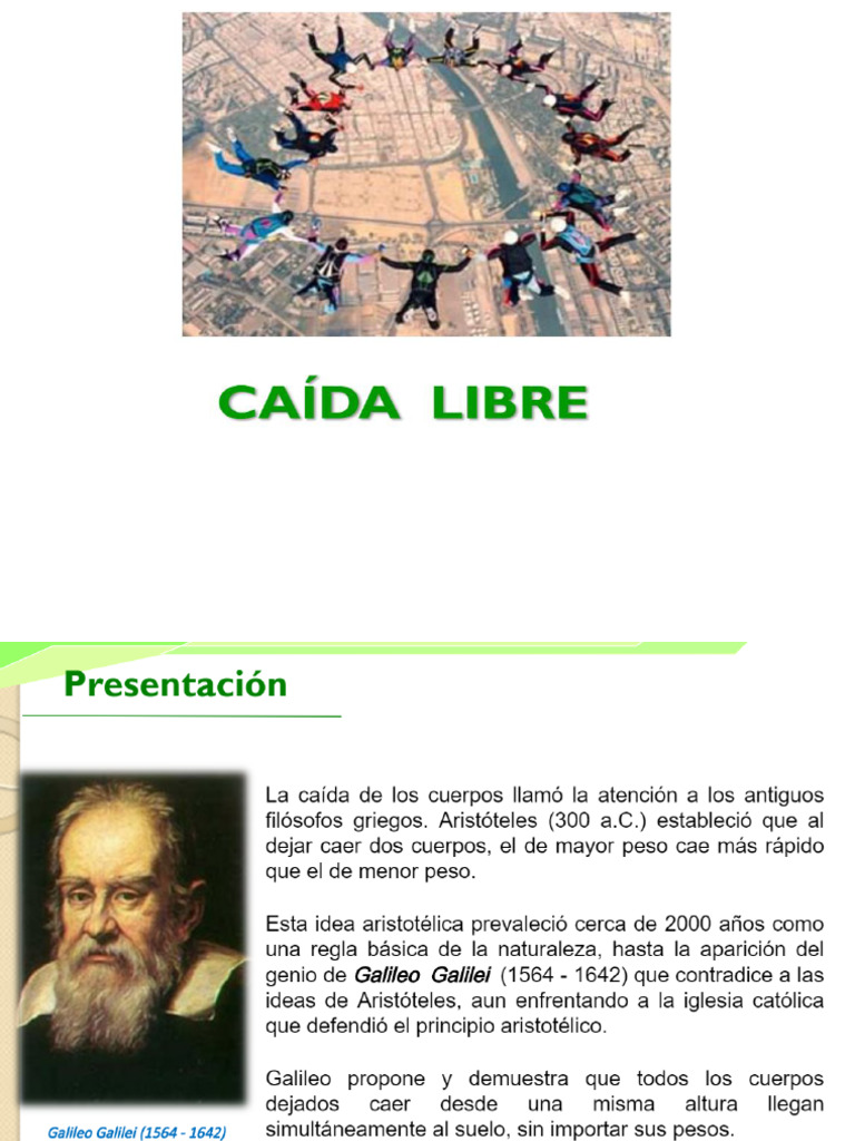 Caida Libre Pdf
