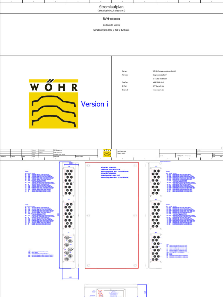 Stromlaufplan: BVH-XXXXXX | PDF