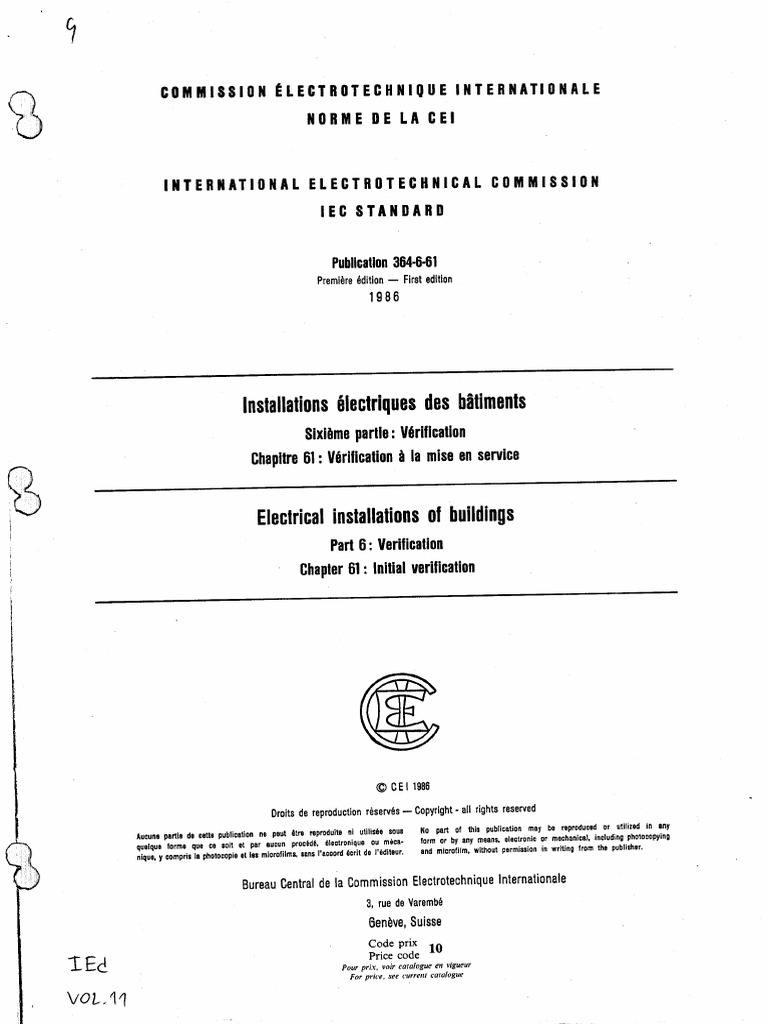 Iec 60364-6-61 | PDF