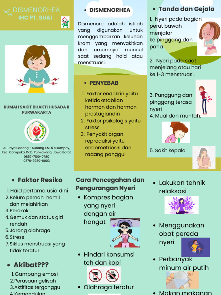 Leaflet Suai Dismenore | PDF