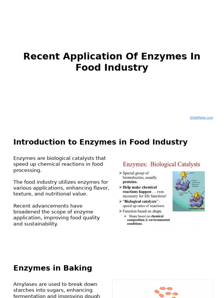 Enzyme Innovations in Food Processing | PDF | Foods | Enzyme