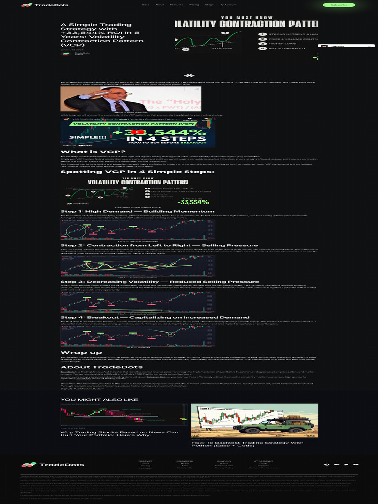 A Simple Trading Strategy With +33,544 - ROI in 5 Years - Volatility ...