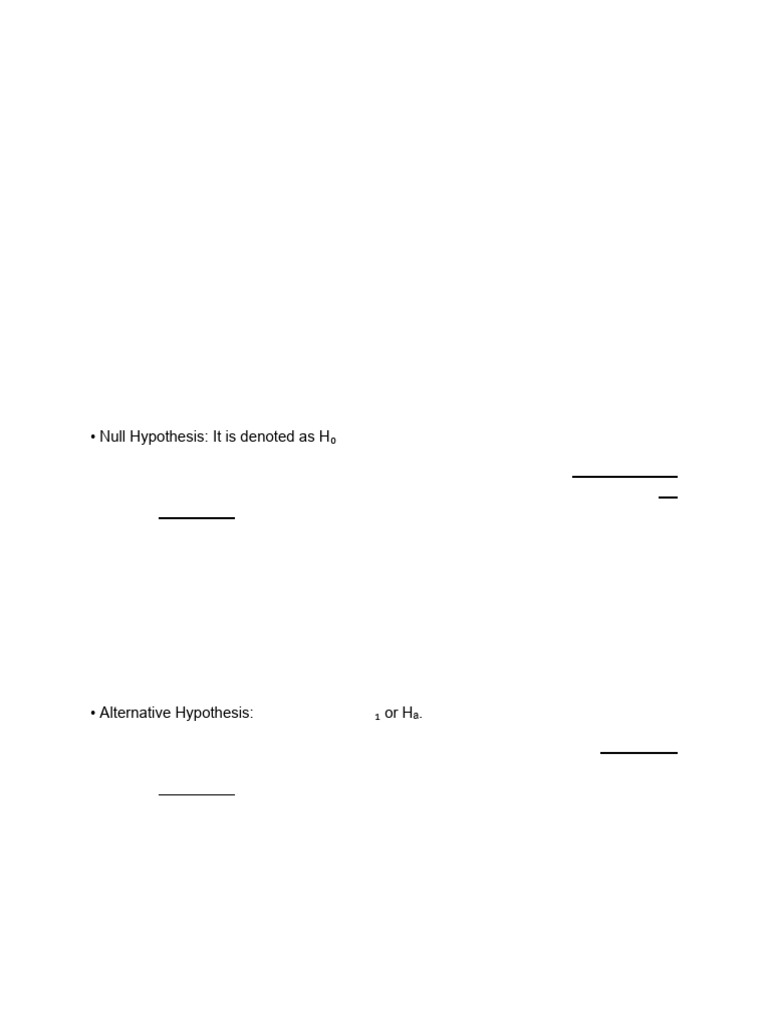 Understanding Hypothesis Testing Basics Pdf Statistical Hypothesis 3197