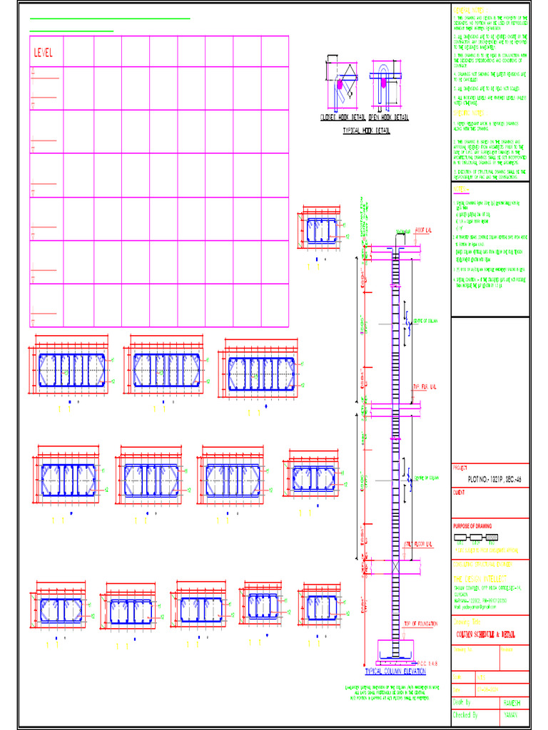 1321-46 Column Schedule | PDF