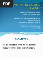 Barrett Universal II IOL Calculation | PDF