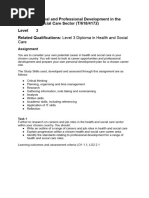 RCOT CDF Pillars and Standards Into CPD Reflection | PDF | Occupational ...