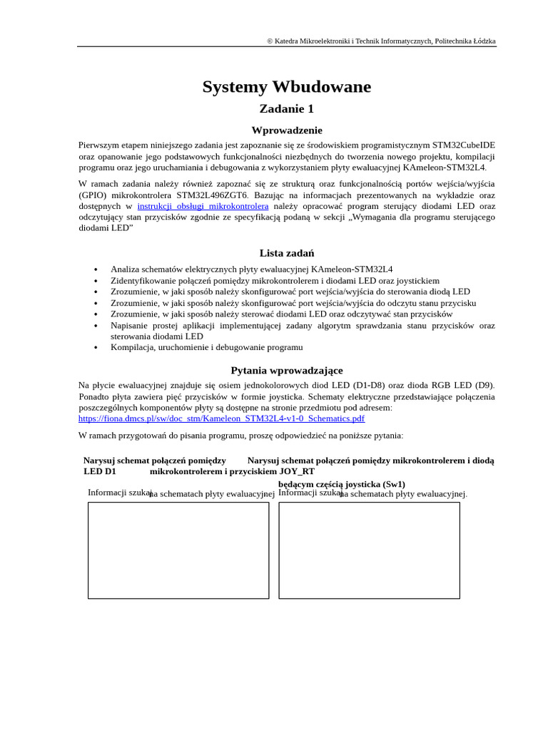 Sprawozdanie 1 | PDF