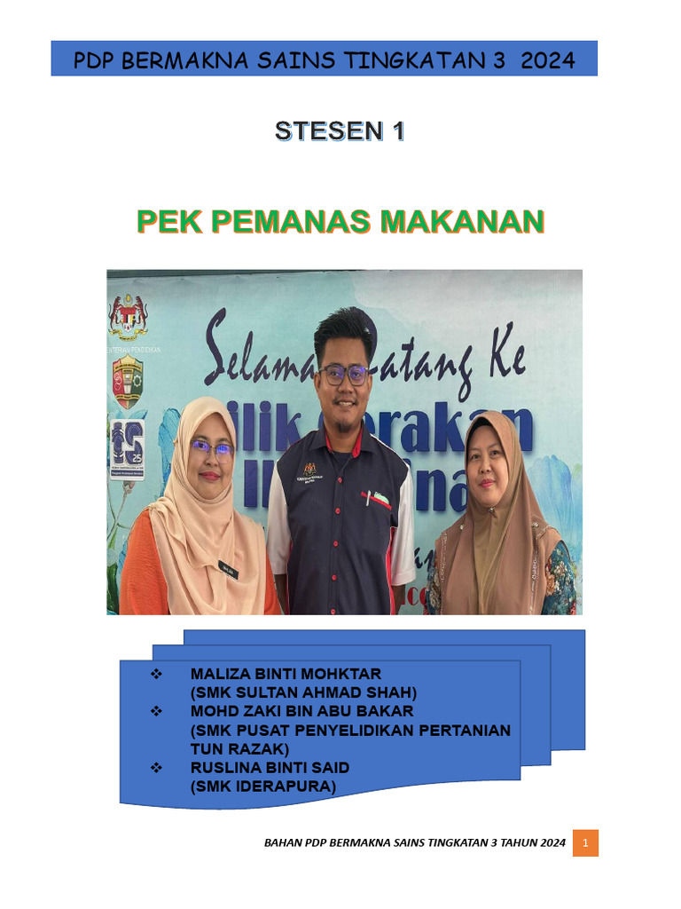 Bahan PDP Bermakna Naskah Murid Sains | PDF