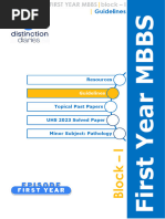 MBBS First Year Books | PDF