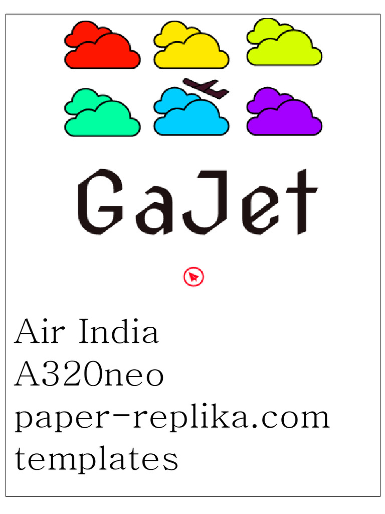Air India A320 Neo Papercraft | PDF | Mechanical Engineering