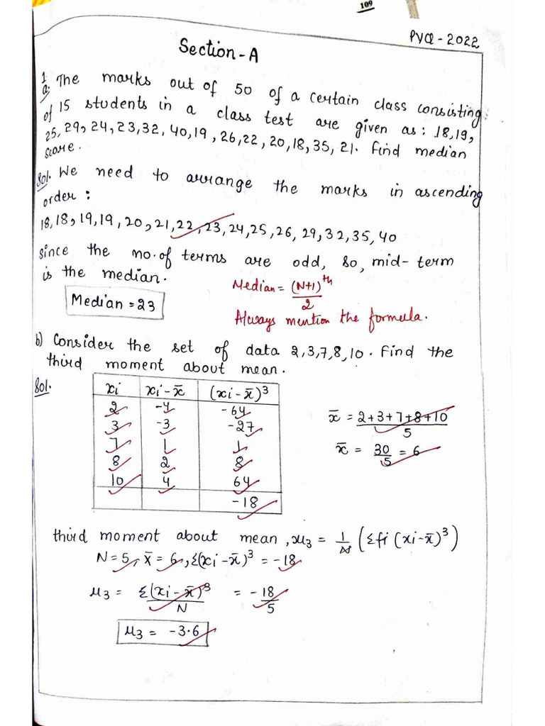 PYQ 2022 Solution | PDF