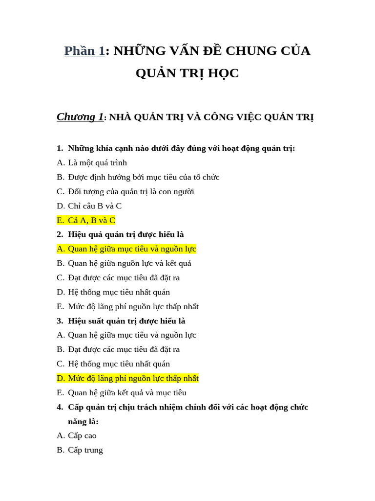 QTH c1 | PDF