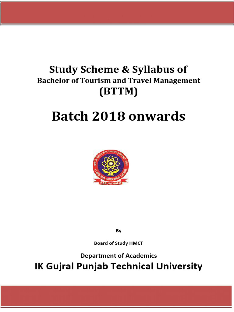 BTTM Final 1 8 Sem 18032021 | PDF | Tourism | Computer Network