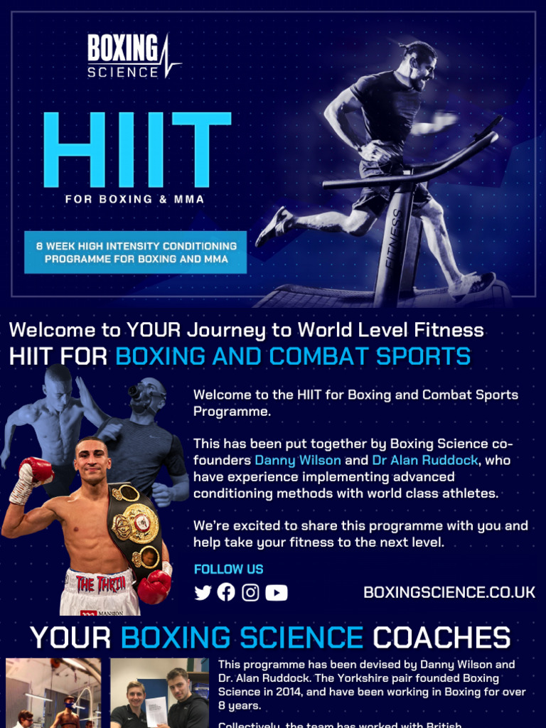 7) Boxing-Science-HIIT-for-Boxing-and-MMA Nivel Avanzado en KM H y ...