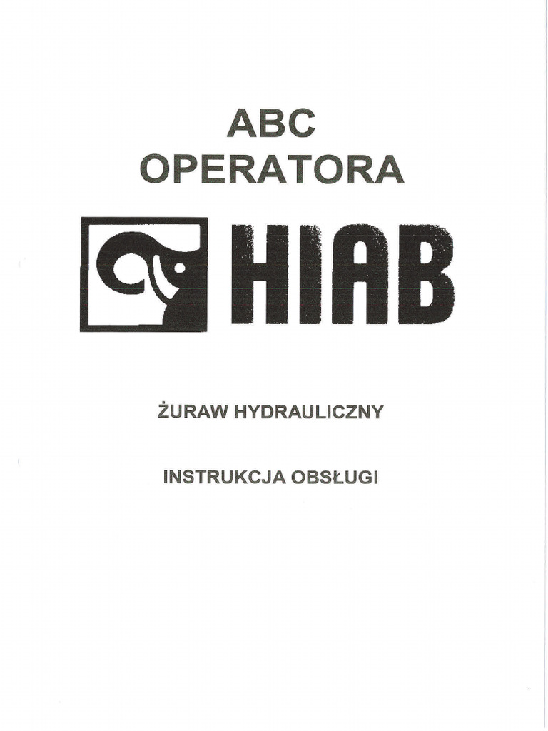 HIAB ABC Operatora | PDF