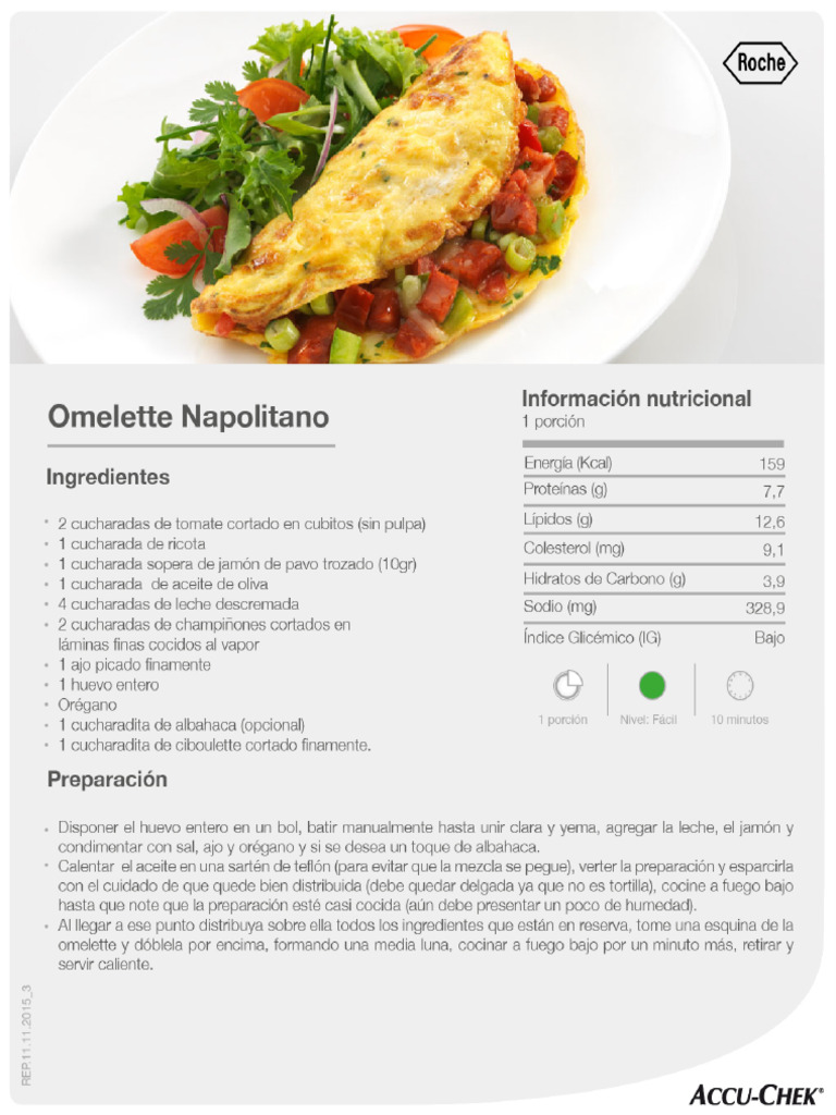Omelette Napilitano | PDF