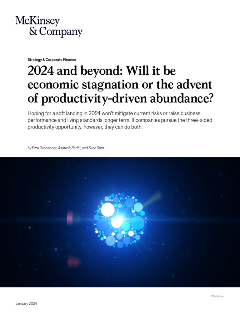 2024 and Beyond Will It Be Economic Stagnation or The Advent of ...