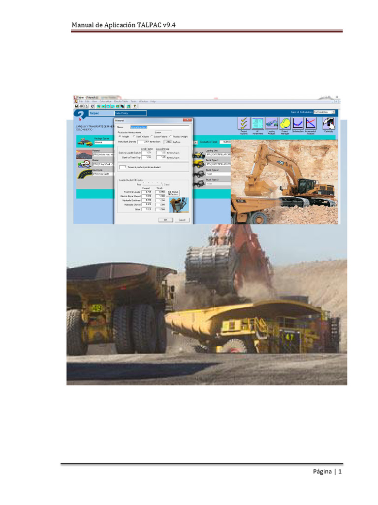 06.-Manual de Aplicación TALPAC v9.4 | PDF | Software de la aplicacion | Transporte