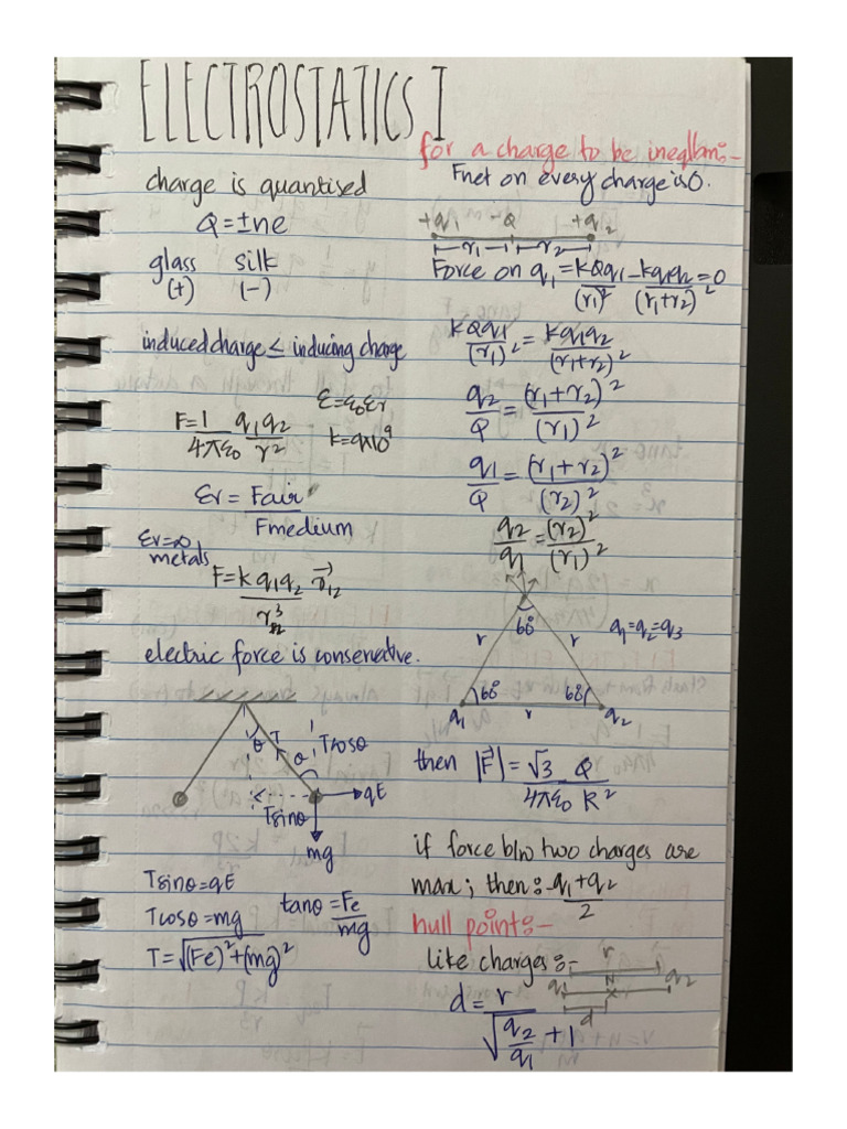 Electrostatic 1 | PDF